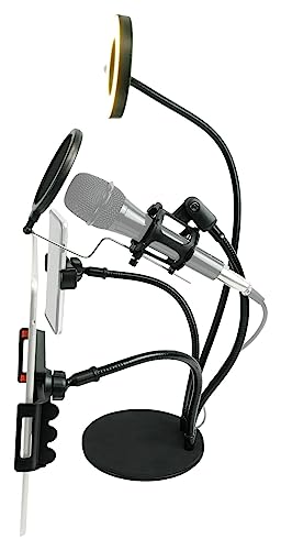 Elite LIVESHOW 4LTM Conference Room/Work from Desk Light+Phone/Mic/Tablet Clip LIVESHOW4LTM Home RCXMB10-R