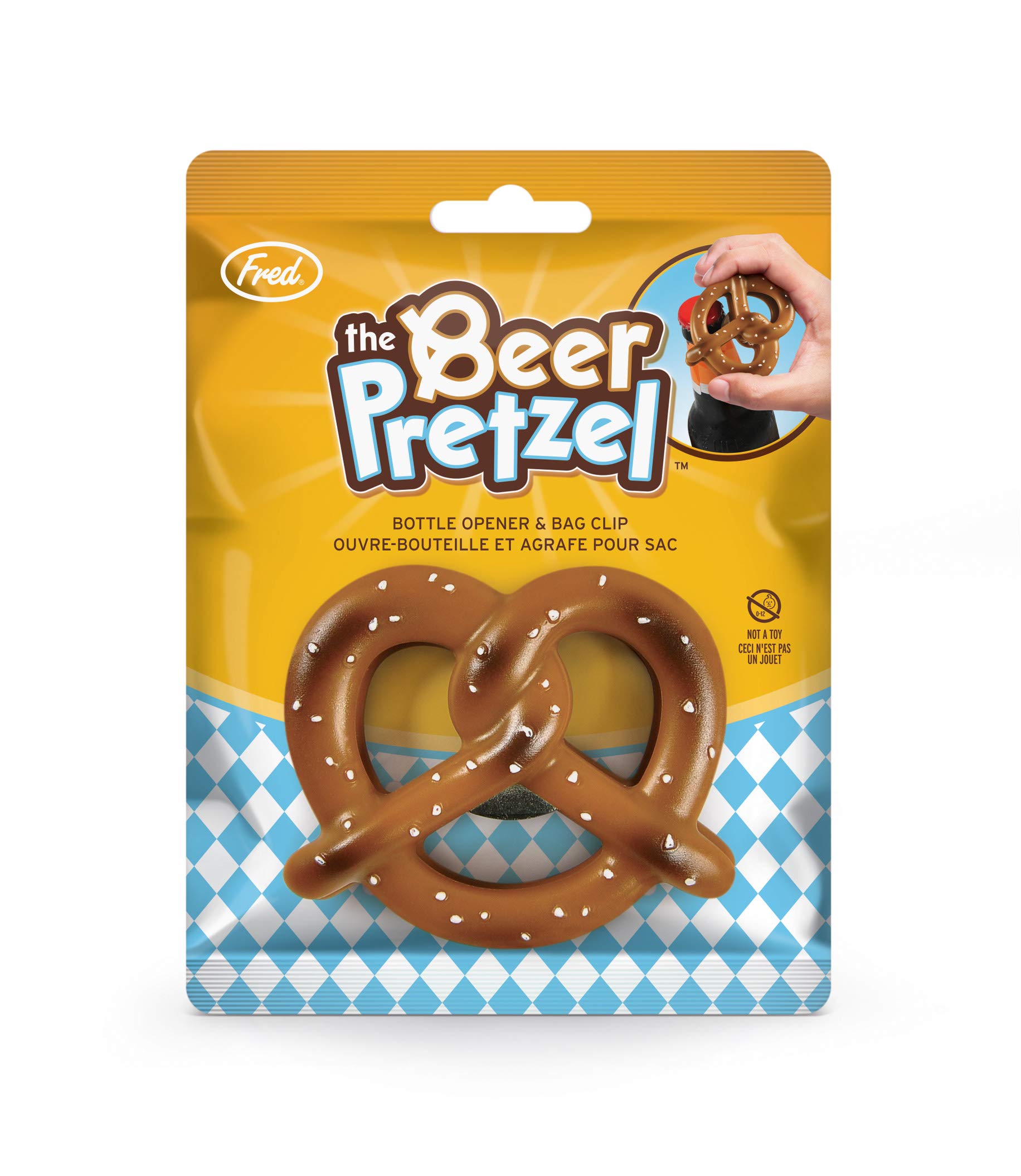 Genuine Fred Bottle Opener Clip, Double Sided, Assorted