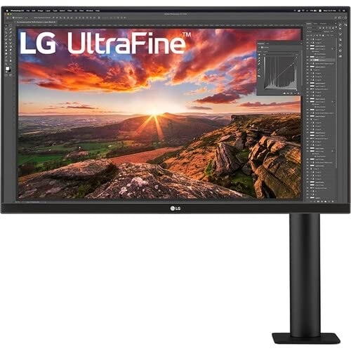 LG 27BN88U-B 27" 4K (3840x2160) 5ms LCD G-Sync Monitor, Black (Renewed)