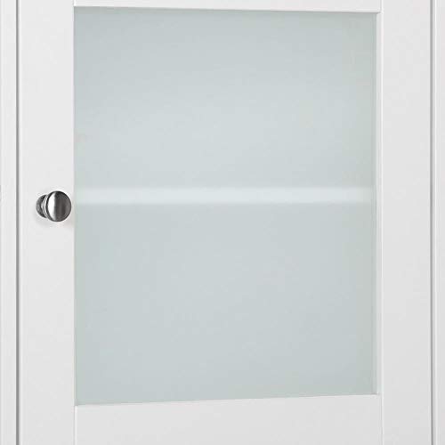 Yaheetech Over The Toilet Cabinet, Space-Saving Bathroom Cabinet w/Adjustable Shelves, 7.4in D x 23.2in W x 68.9in H