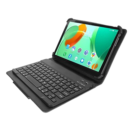 fannay Tablet PC, 100‑240V 5.0 10.1 Inch Tablet 7000mAh 2 in 1 Dual Speakers 8GB 256GB for Android 12.0 for Travel (US Plug)