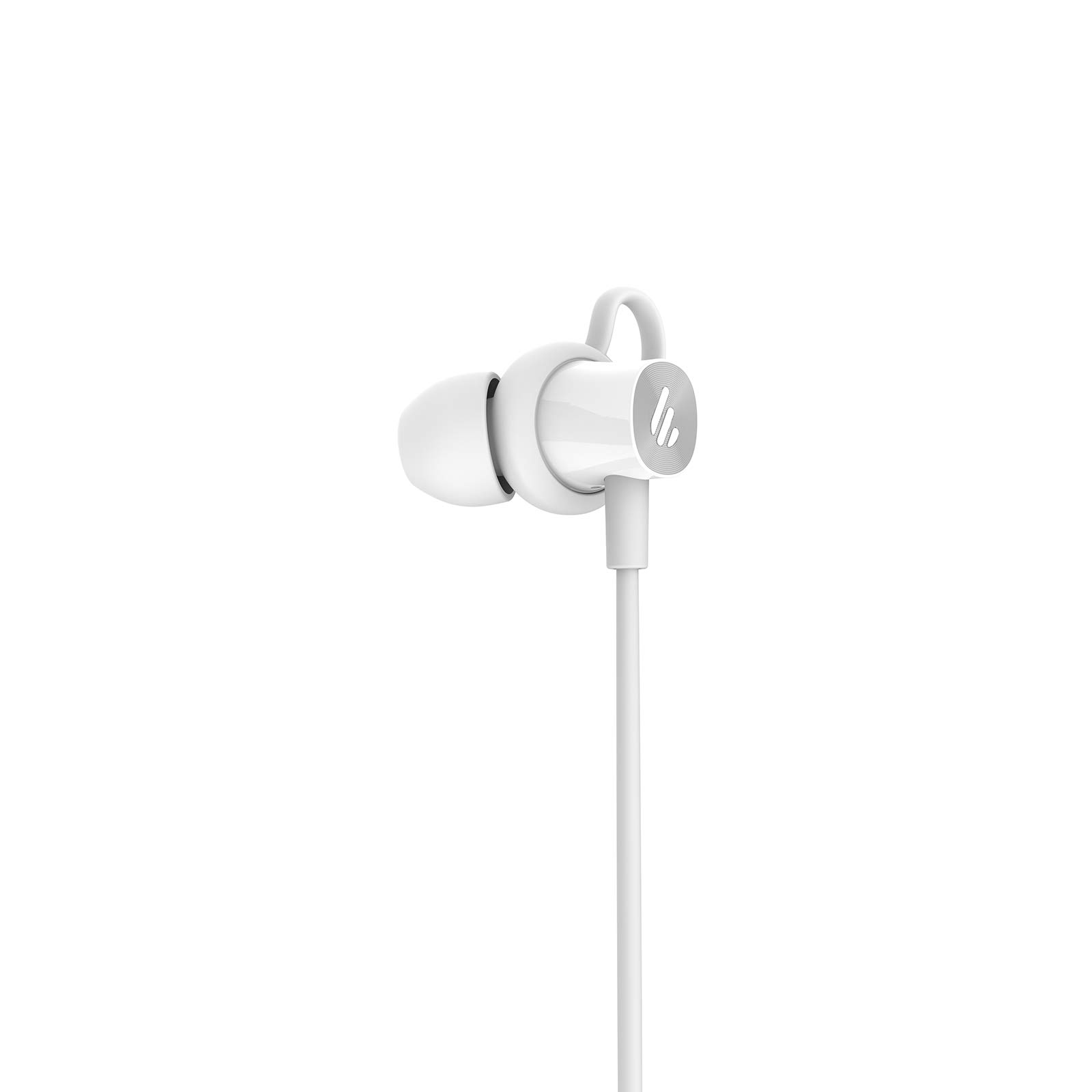 Edifier W200BT Bluetooth Headphones, Bluetooth 5.0 7 Hours Playback Wireless Sports Earphones, IPX5 Sweat and Water Resistant, CVC Noise Cancelling mic, White