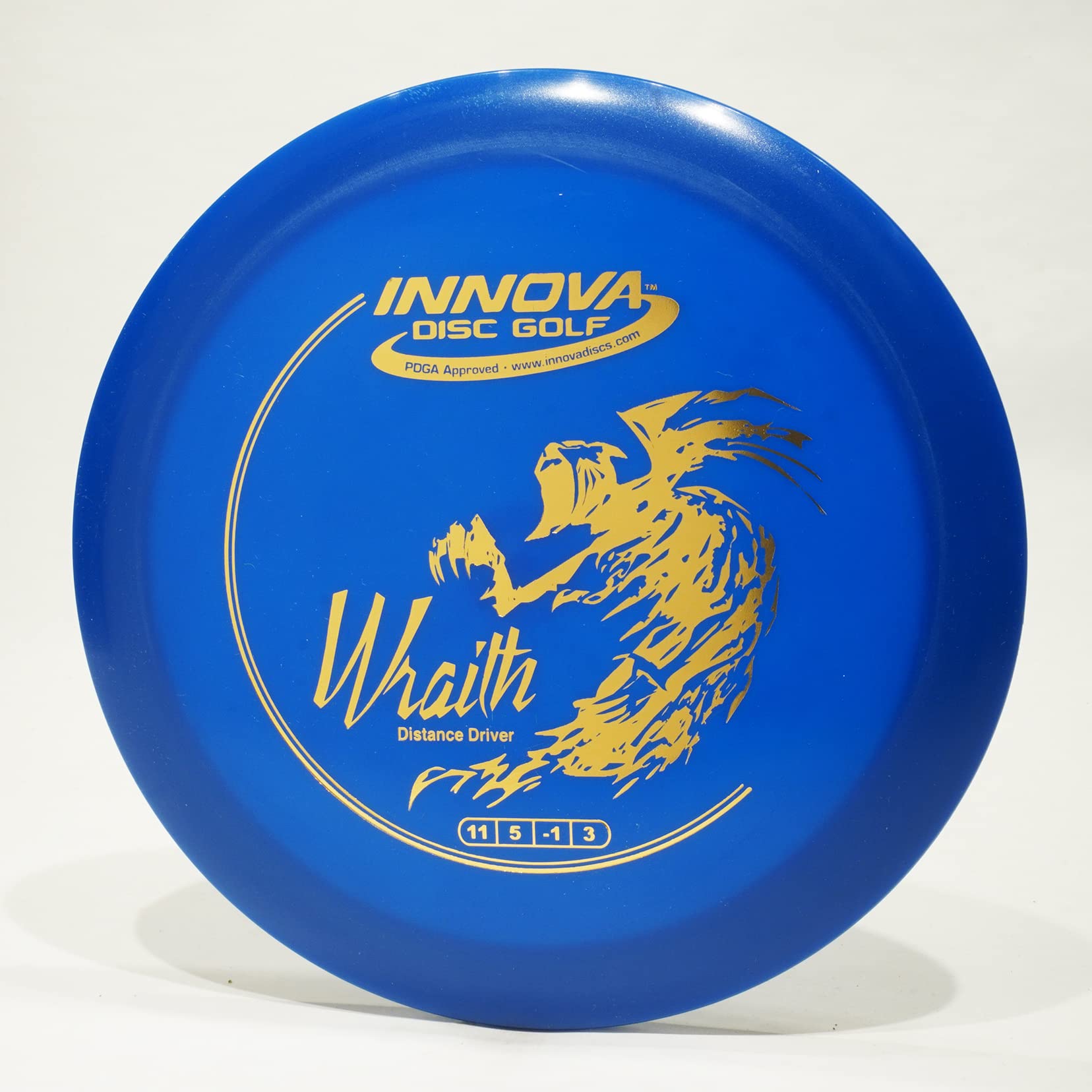 Innova Wraith (DX) - Super Light Driver Golf Disc, Pick Weight/Color [Stamp & Exact Color May Vary] White 140-149 Grams