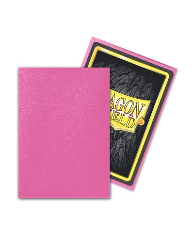 Dragon Shield Japanese Size Sleeves – Matte Pink Diamond 60CT - Card Sleeves Smooth & Tough - Compatible with Pokemon, Yugioh, & More– TCG, OCG