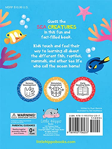 Under the Sea - Silicone Touch and Feel Board Book - Sensory Board Book