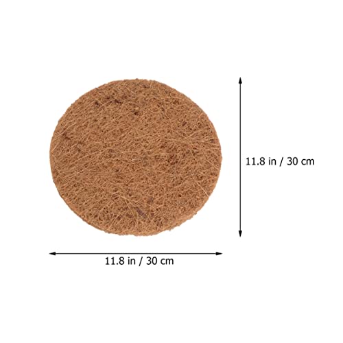 Yardwe Zoa 2pcs Natural Bird Bird Nesting Bowls Pigeon Egg Pigeon Eggs Hatch Mat: 10pcs Birdhouse
