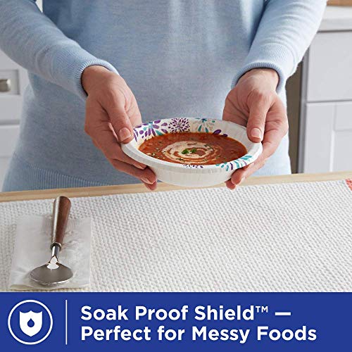 Dixie Exeryday Heavy Duty Paper Bowls, 72 Count, 10 Ounce (Pack of 2) Styles May Vary