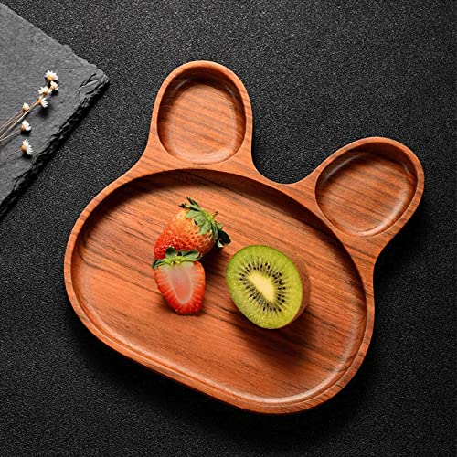 Serving Tray Wooden Tray Creative Serving Tray Serving Tray Tea Coffee Breakfast Tray Decorative Tray (Size : Brass)