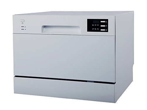SPT SD-2225DSA Energy Star Countertop Dishwasher with Delay Start & LED – Silver