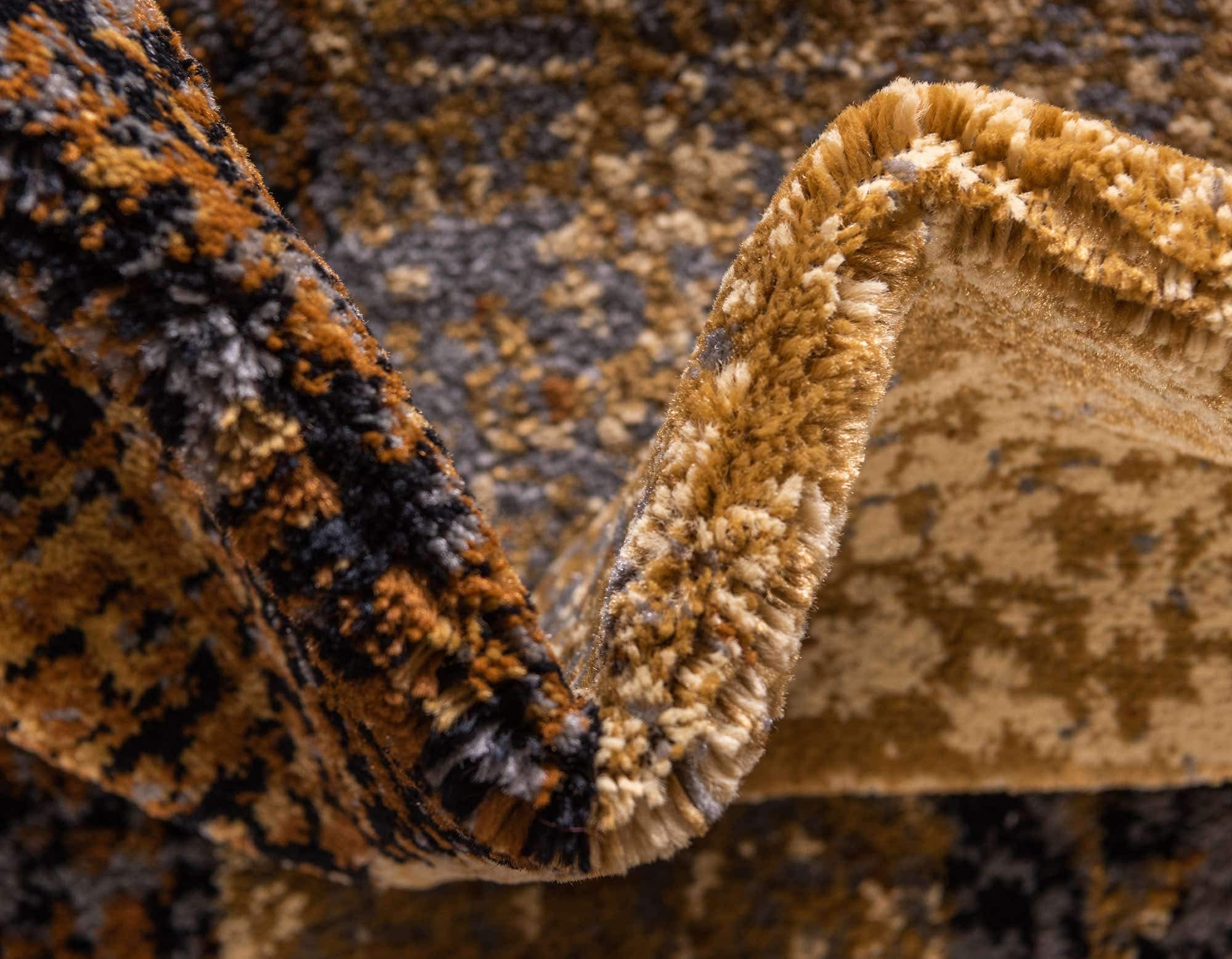 Unique Loom Barista Collection Area Rug - Excelsa (2' 2" x 3' 1" Rectangle, Beige/ Brown)