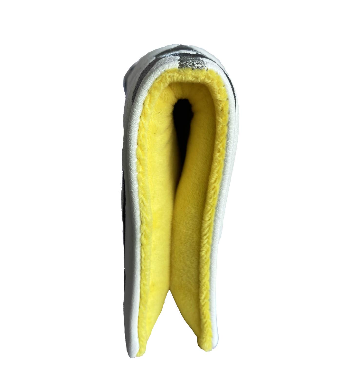 Golf Blade Putter Cover Headcover Magnetic Synthetic Leather Club Protector for Scotty Cameron Odyssey Blade Taylormade (Ninja Yellow)