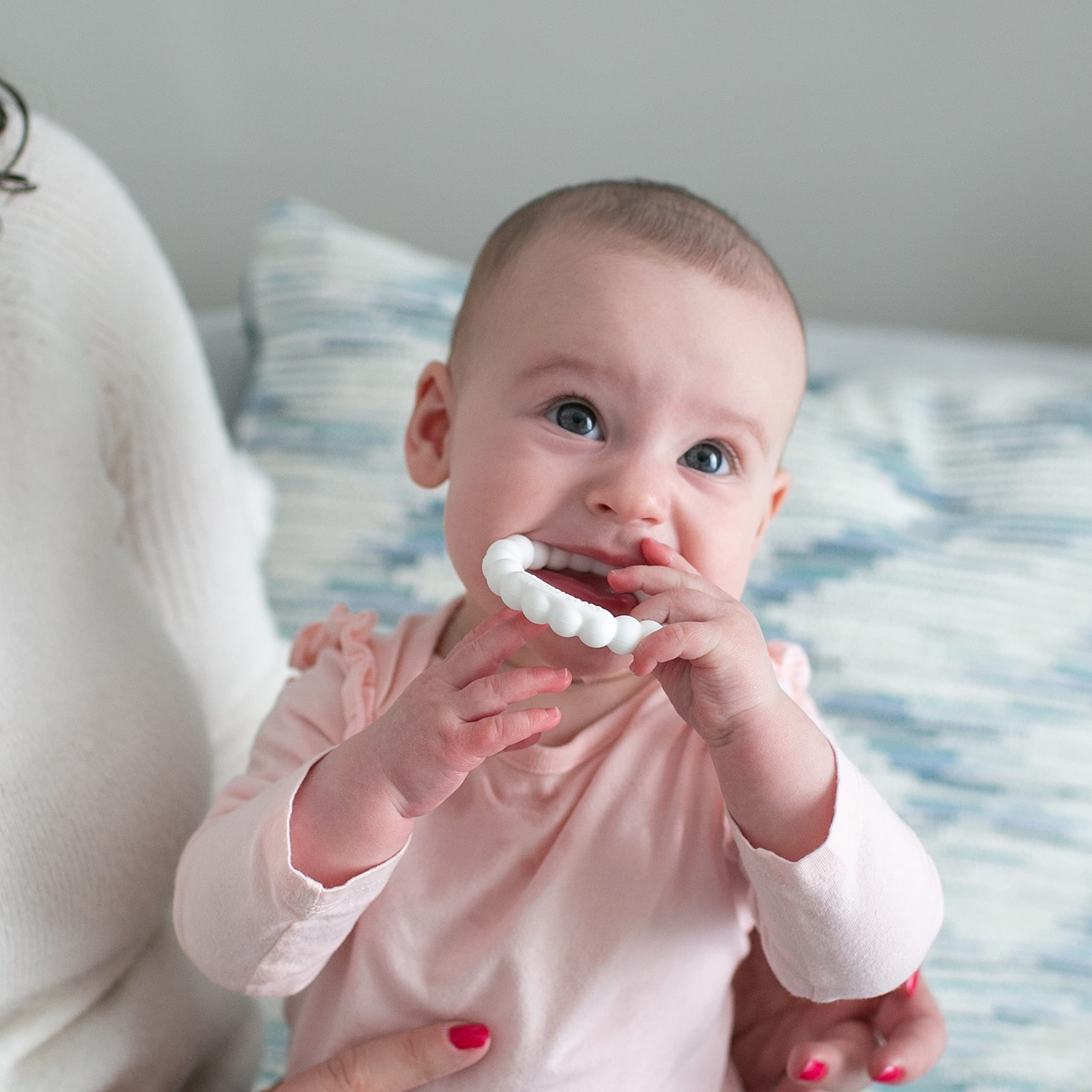 Dr. Brown's Flexees Ergonomic Teether, Blue