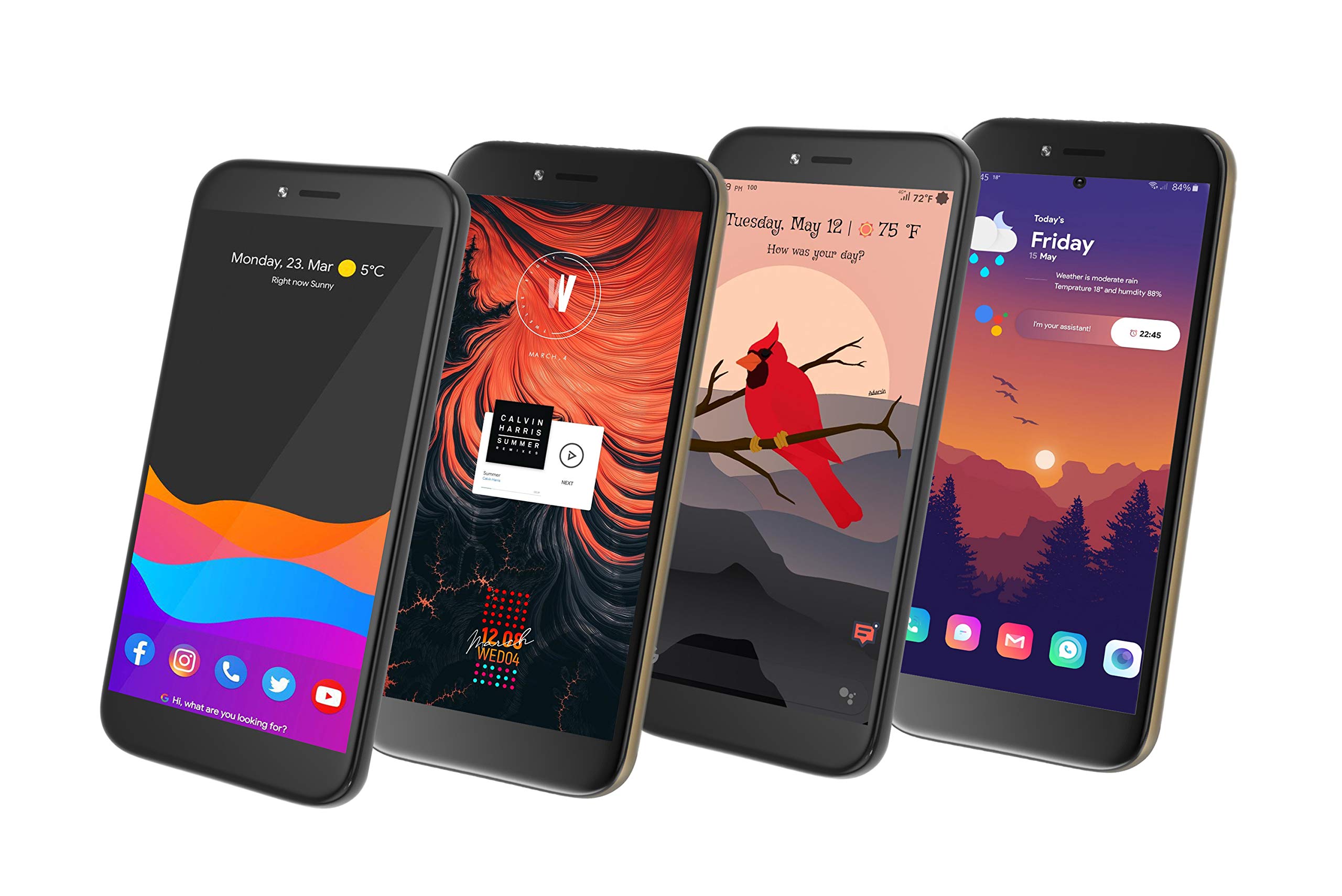 RCA Reno Smartphone, 4G LTE, 16GB, Android 10, Black - GSM Unlocked