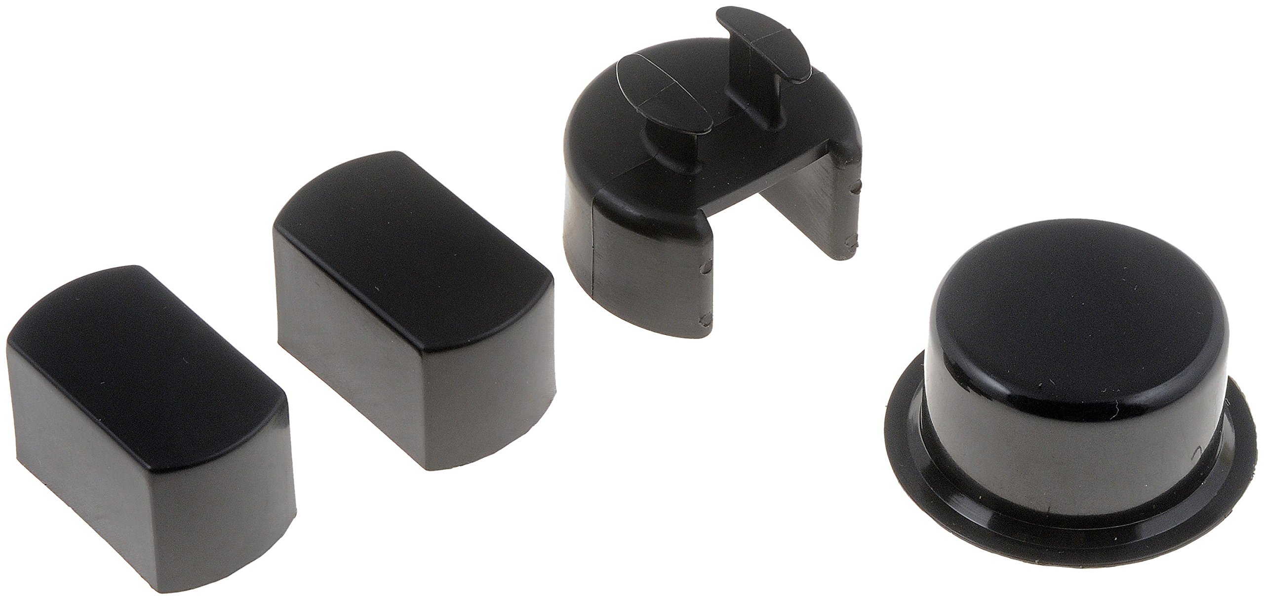 Dorman 38641 Tailgate Hinge Insert Kit - Left And Right - Bed And Gate Side Compatible with Select Dodge / Ford / Lincoln Models, Black