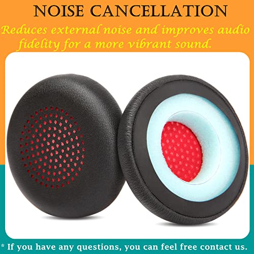 TaiZiChangQin Ear Pads Ear Cushions Earpads Replacement Compatible with Plantronics Voyager Focus UC B825 Headset ( Protein Leather )