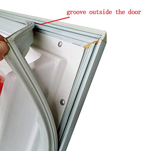 Refrigerator Door Rubber Gasket Seal Strip for Household Refrigerator Commercial Cabinet