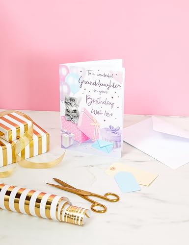 Regal Publishing Birthday Card Granddaughter - 9 x 6 inches -, C80442