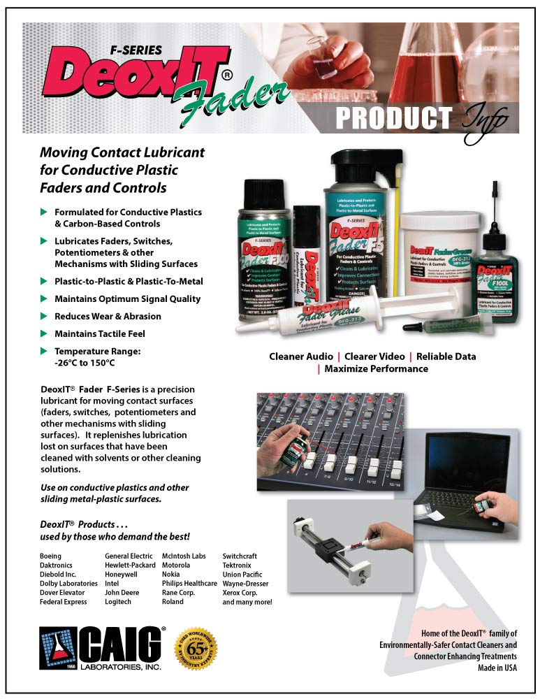 DeoxIT FaderGrease, 8g