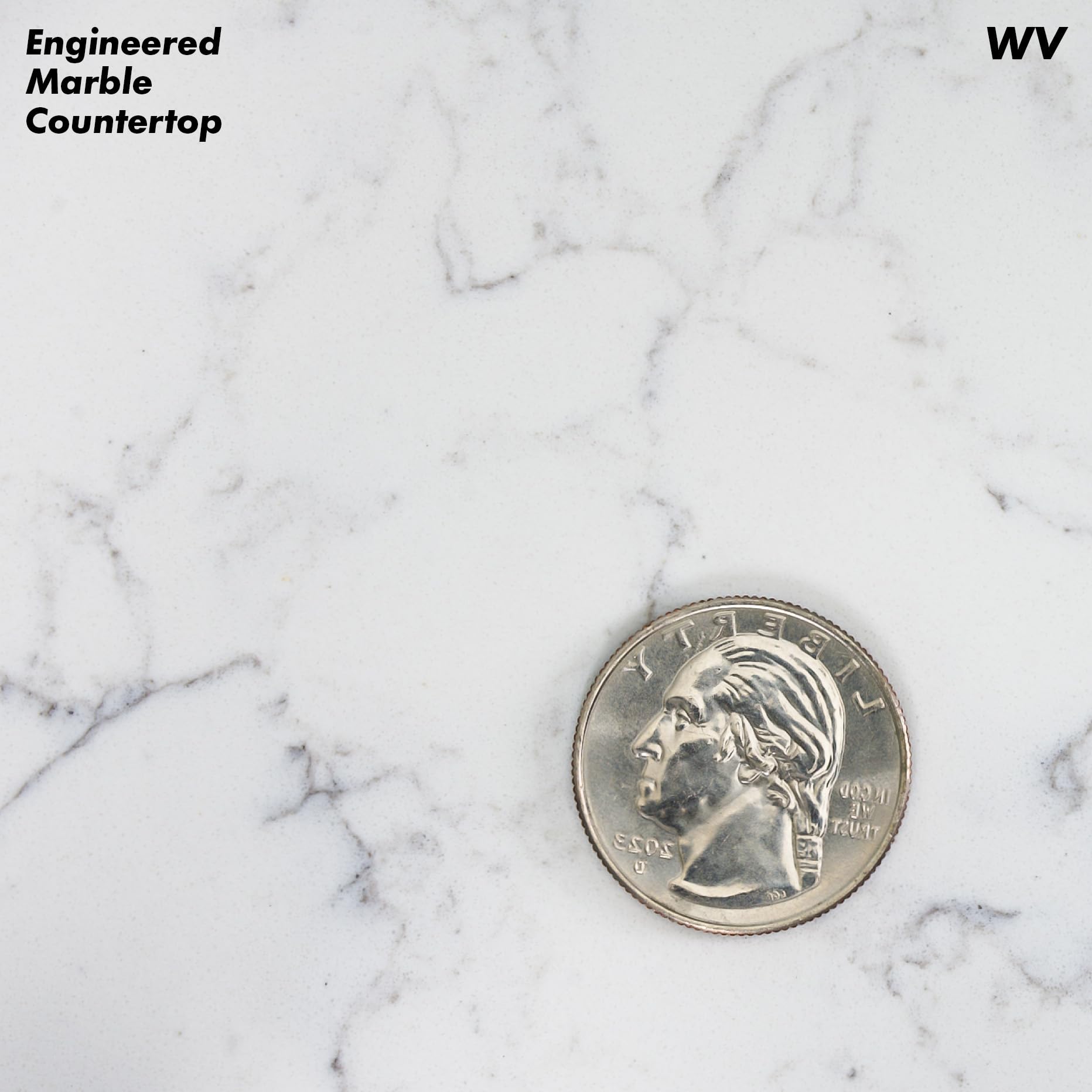 Kitchen Bath Collection Bella 60-inch Single Bathroom Vanity (Engineered Marble/White): Includes White Cabinet with Engineered Marble Countertop and White Ceramic Sink
