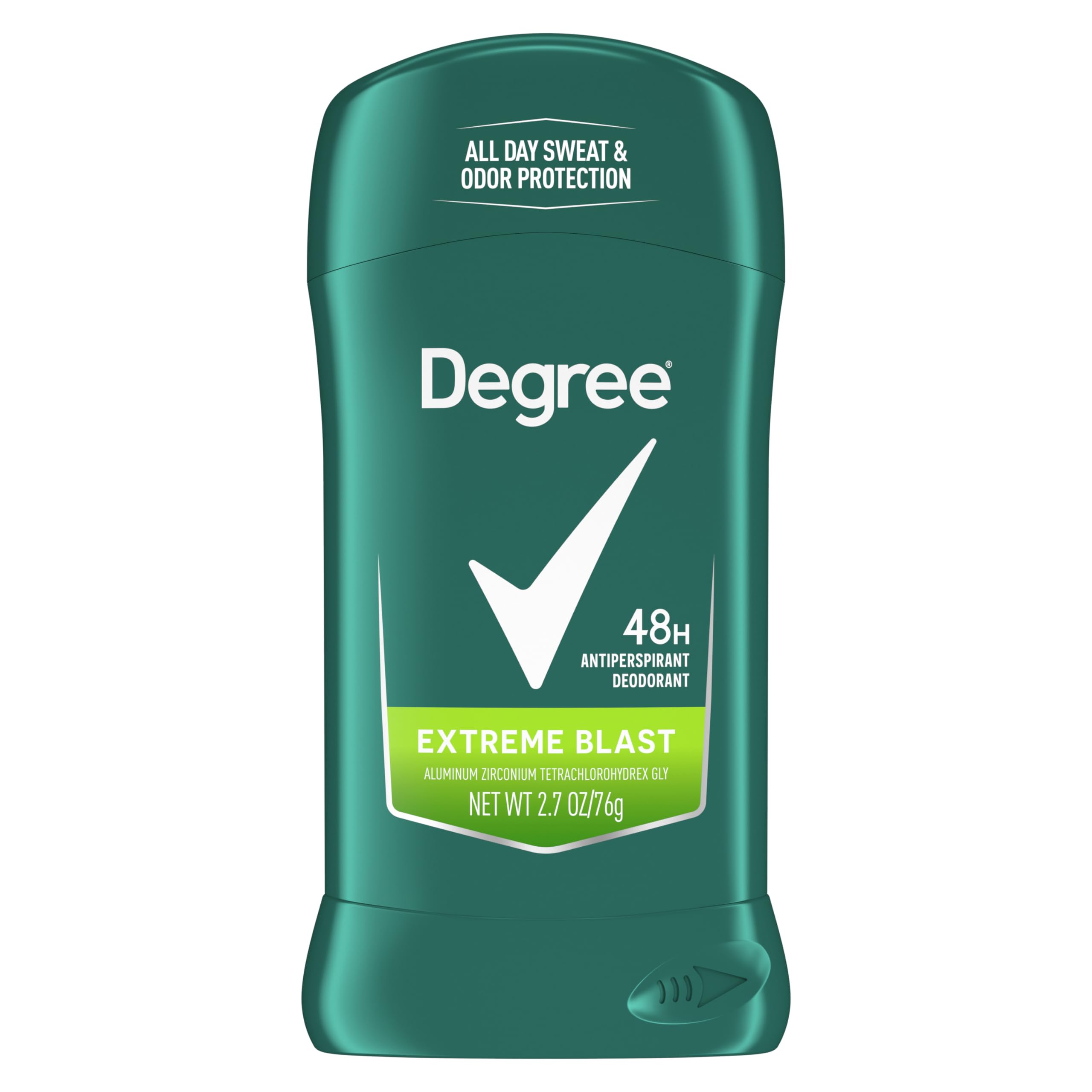 Degree Men Original Protection Antiperspirant Deodorant Extreme Blast Pack of 6 48-Hour Sweat and Odor Protection Antiperspirant For Men 2.7 oz