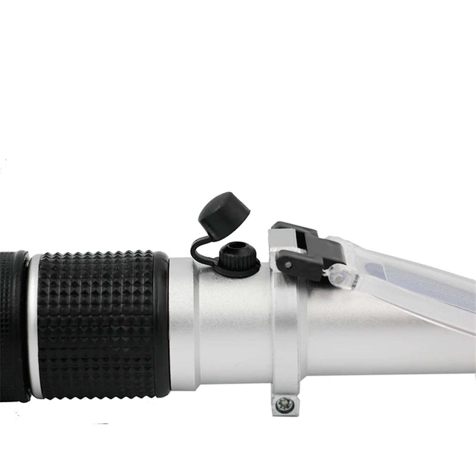 KYKYK Refractometer, Handheld ATC Brix Refractometer 0-90% Sugar Optical Instruments Auto Refractor Fruit Sauce Milk Meter Honey Concentration Tester for Fruit, Homebrewing, Juice, Vegetables
