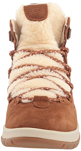 UGG Women's LAKESIDER Heritage MID Ankle Boot, Chestnut Suede, 8.5