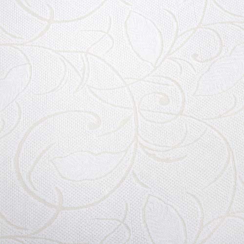 SLEEPLACE 7 Inch Memory Foam Mattress, White (Queen)