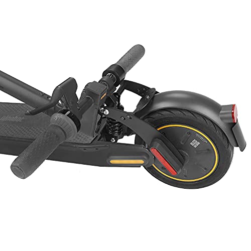 YBang Rear Suspension Kit with Mudguard and LED Taillight for Segway Ninebot Max G30 Electric Scooter Shockproof Vibration Damper Accessories (Black)