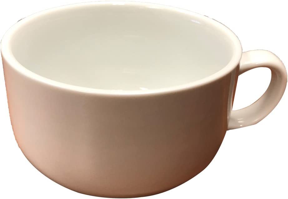 GiftsForYouNow Any Message Personalized Cereal Bowl, Holds up to 32 oz., White Ceramic Bowl, Cereal Bowl with Handle