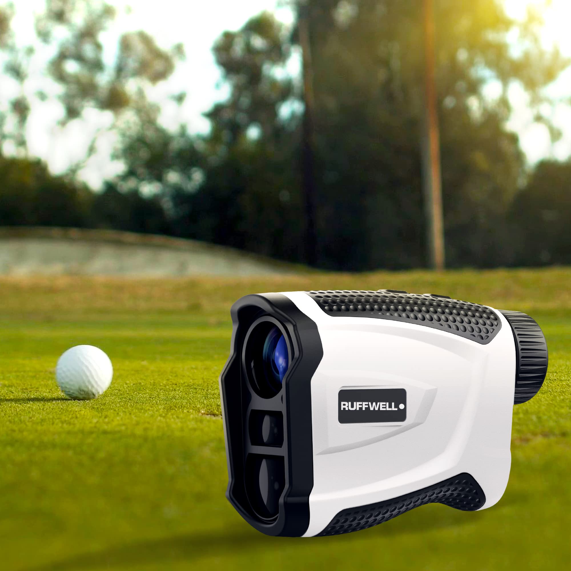 Golf Rangefinder 6.5X Laser Rangefinder High Transmittance Rangefinder Independent Ranging with Three Modes,Distance Measurement, Slope Compensation,Speed Modes,High Portable,with Golfing,Hunting