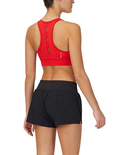 Fila Women's Stretch Woven Running Short, Black, XL 3