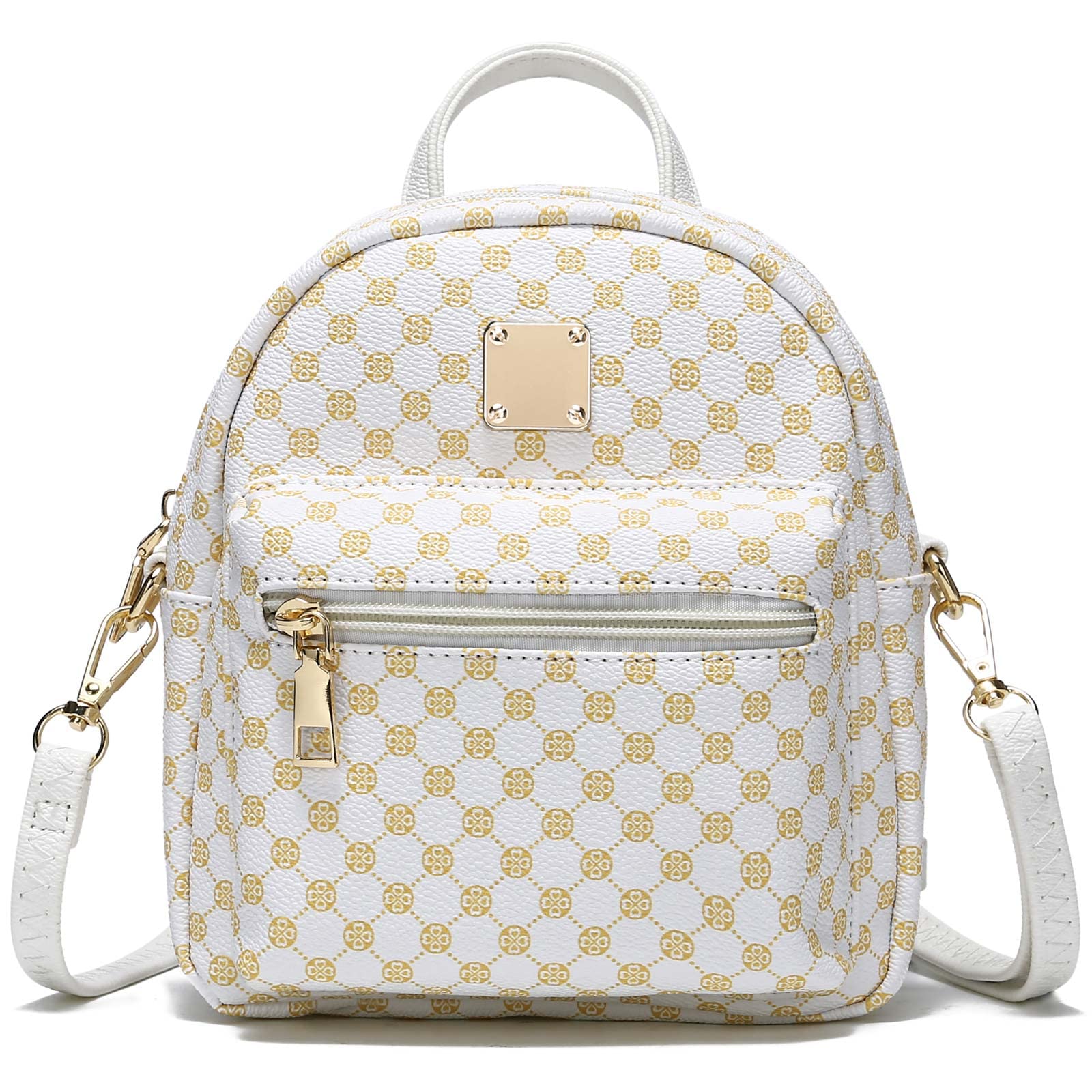 HIYOLALA Mini Backpack for Girls Convertible Small Backpack Purse for Women