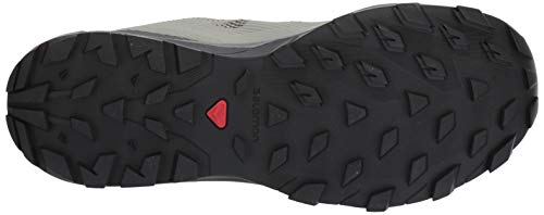 Salomon Outline Gore-TEX Hiking Shoes for Women, Shadow/Urban Chic/Coral Almond, 8