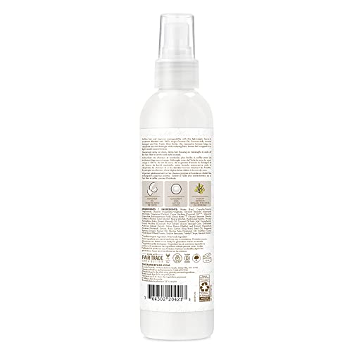 SheaMoisture Leave-in Conditioner Treatment for All Hair Types 100% Extra Virgin Coconut Oil Silicone Free Conditioner 8 oz