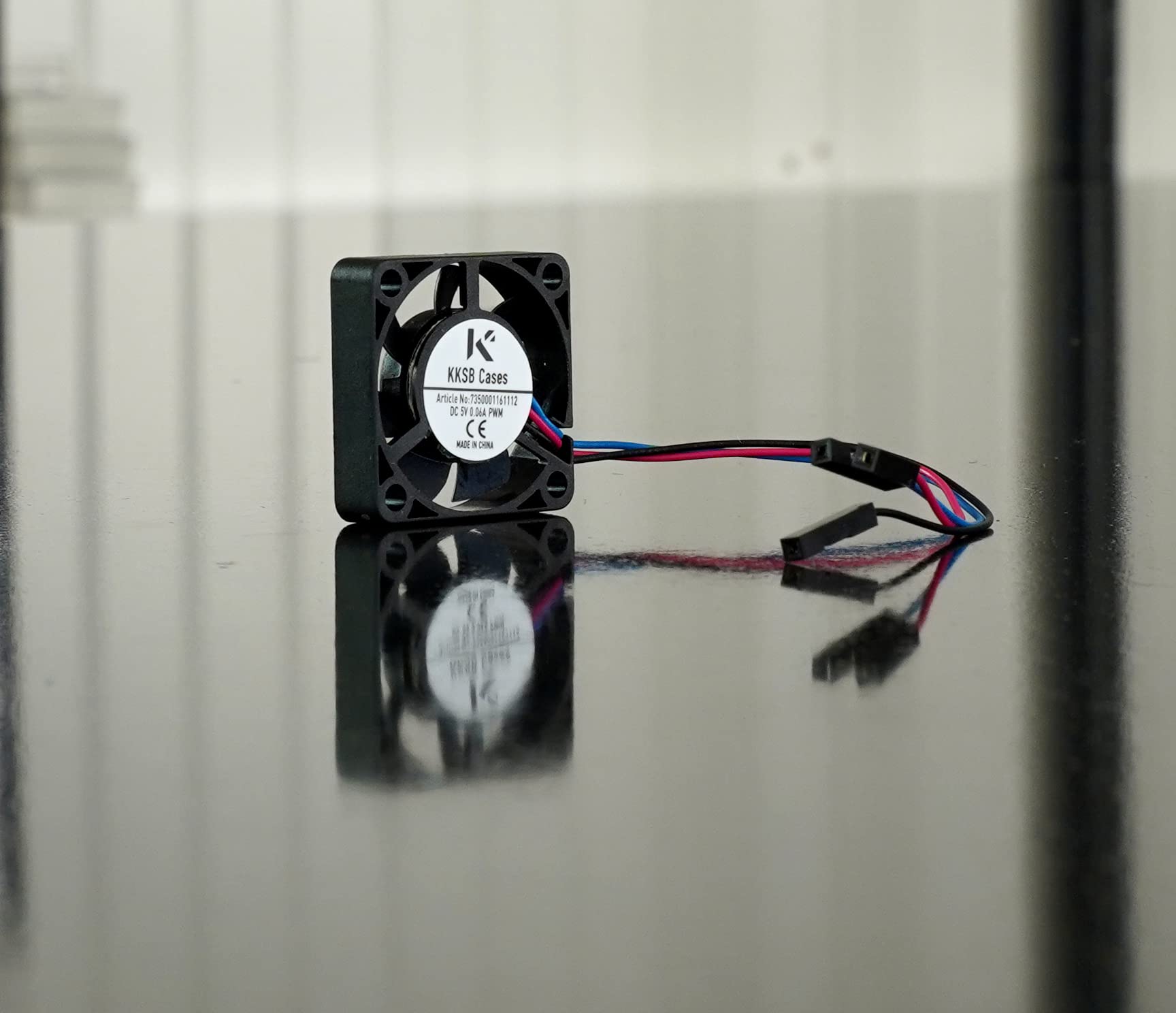 KKSB 5V Fan 30mm 3 Pin PWM Fan Raspberry Pi Fan Supports Auto On Off Temperature Configuration