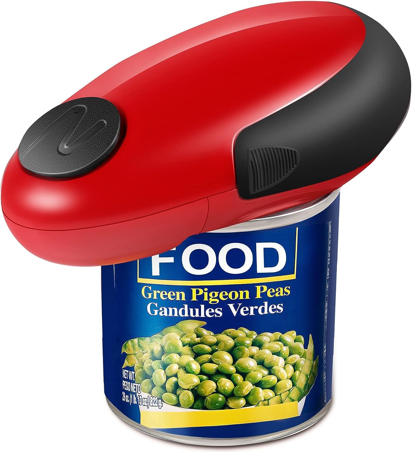 Electric Can Opener, One-touch Automatic Can Opener with No Sharp Edges, Kitchen Gadgets for Seniors and Arthritic, Battery Operated Electric Can Openers for Kitchen