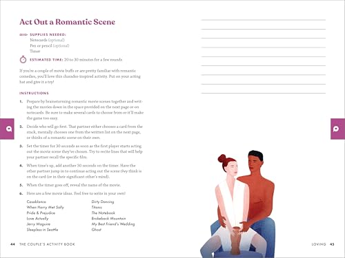 The Couple's Activity Book: 70 Interactive Games to Strengthen Your Relationship (Relationship Books for Couples)