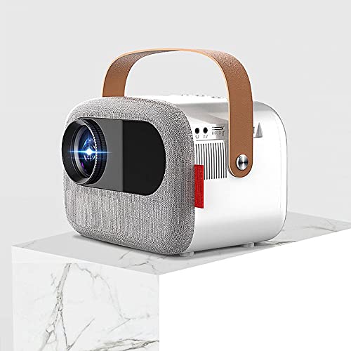 DOUBAO LCD Projector 1080P 4500 Lumens compatible No Screen TV Mini Dormitory Student Home Theater Wall Projection Bedroom