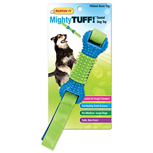 RHODE ISLAND TEXTILE 80622 Dental Bone Pet Toy, 13"