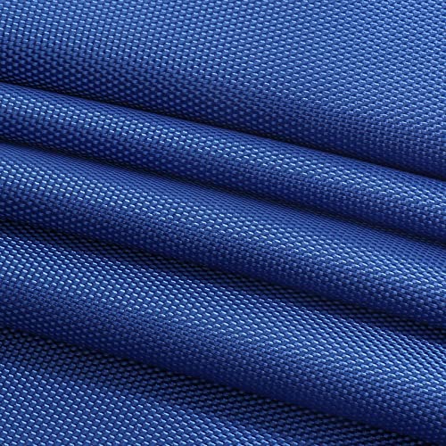 Shiny Waterproof Canvas Fabric for Outdoor/Indoor Project,1680 Denier Smooth Canvas Cordura Fabric Apply to Craft,DIY,Bag and Case,Home Decor, Sunbrella,Awning,60"Wide,Sold by The Yard (Blue)