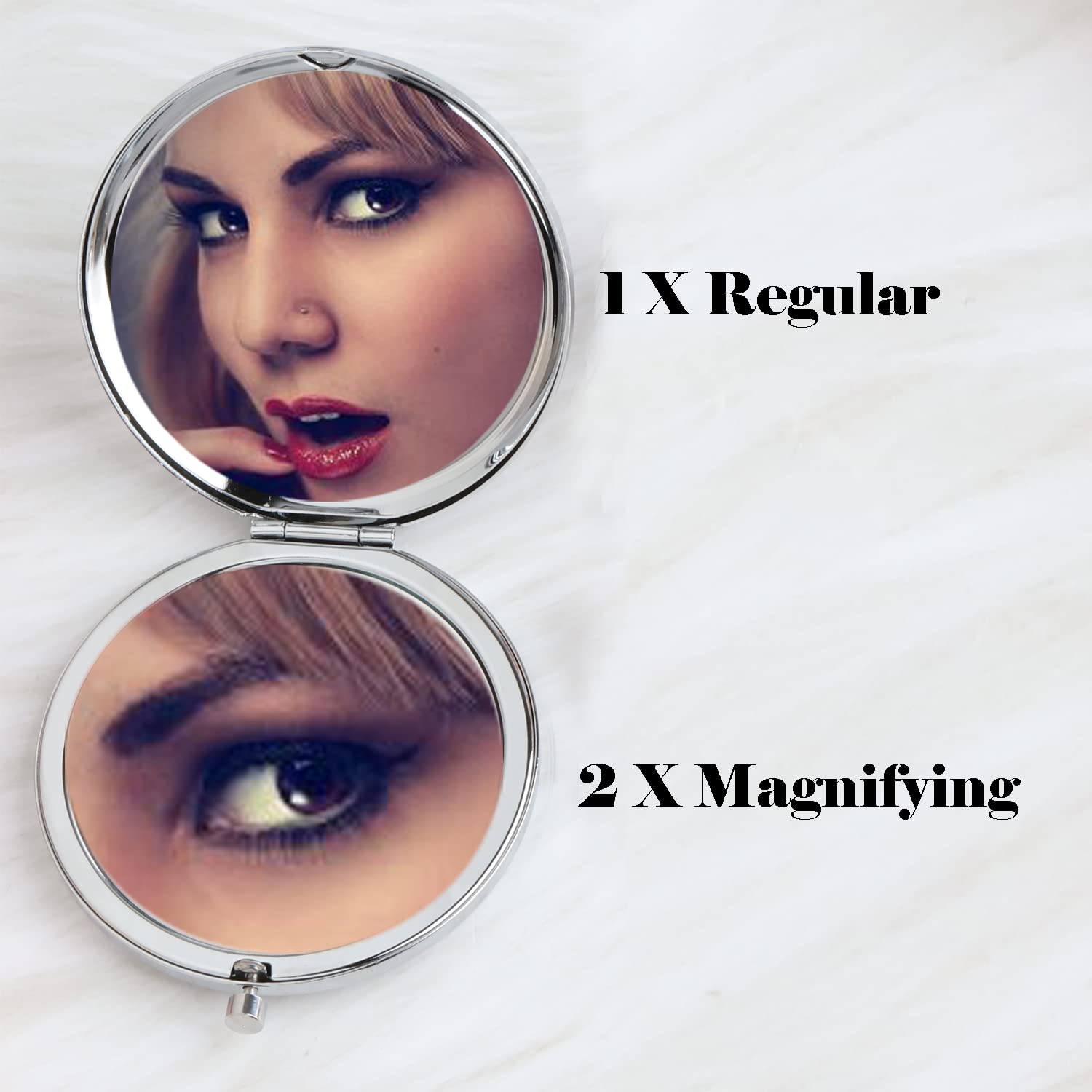 Lywjyb Birdgot Movie Inspired Gift Inspirational Makeup Mirror Movie Lover Gift for Girlfriend Wife (Whenever Won Mirr)