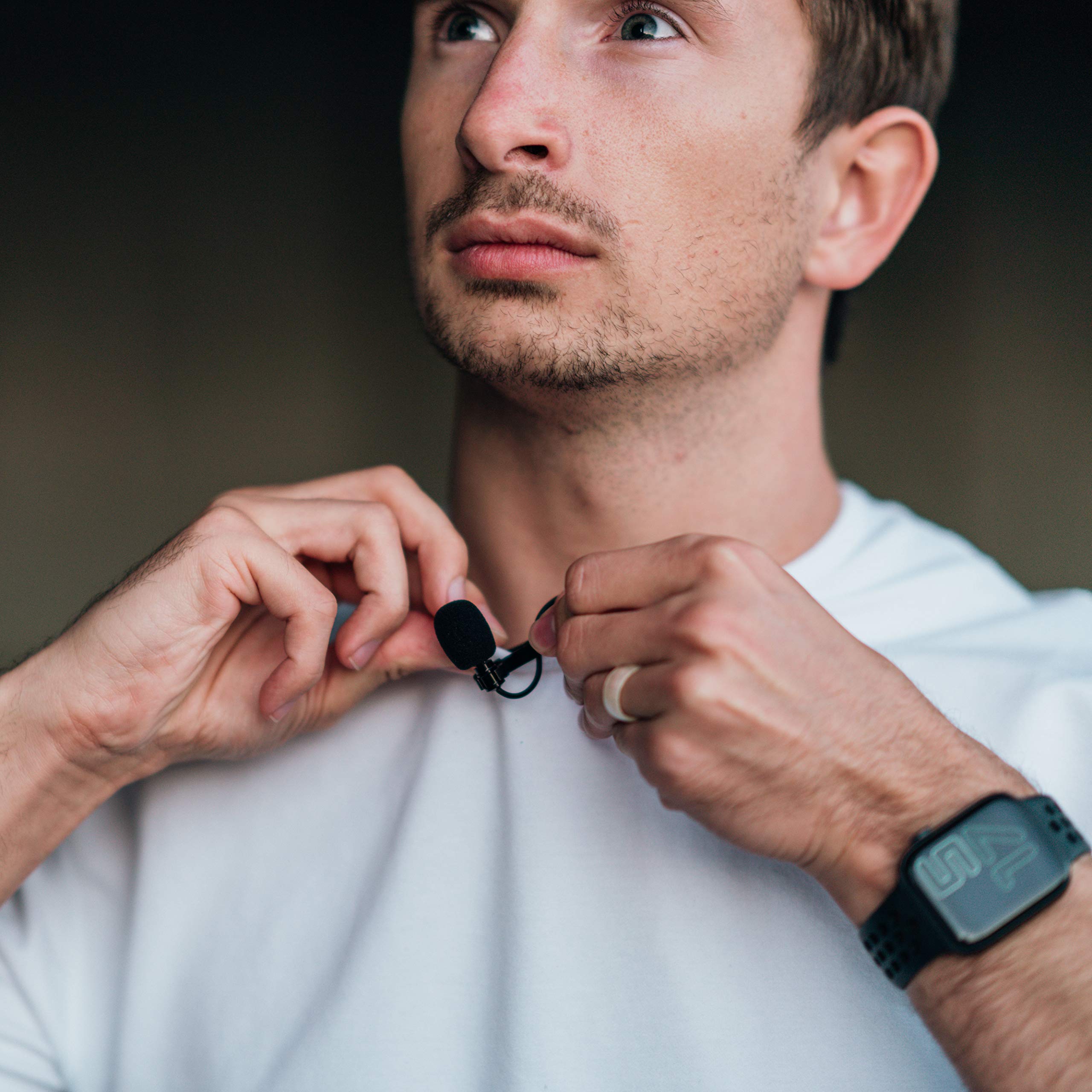FTF GEAR Lavalier Lapel Mic with Omnidirectional Condenser and Power Pack, Lav Microphone for Beginner to Professionals.