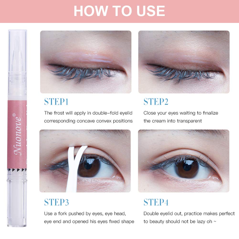 Double Eyelid Sticker, Double Eyelid Tape, Double Eyelid Cream, Cleaner Gel UV 100%-iges Konzentrat (Kit)