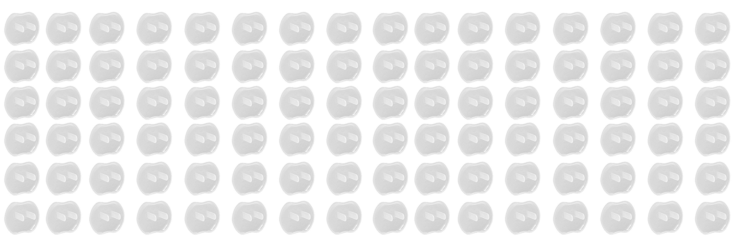 Dreambaby Outlet Plugs Baby Securely Cover Child Proof Electrical Socket Covers - Pack of 96