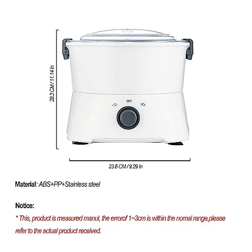Electric Potato Peeler, Automatic Peeling Machine, One-button Drive Safe and Efficient, Vegetable Dryer Salad Dehydrator, for Commercial and Home Peel Potatoes/Pears/Apple