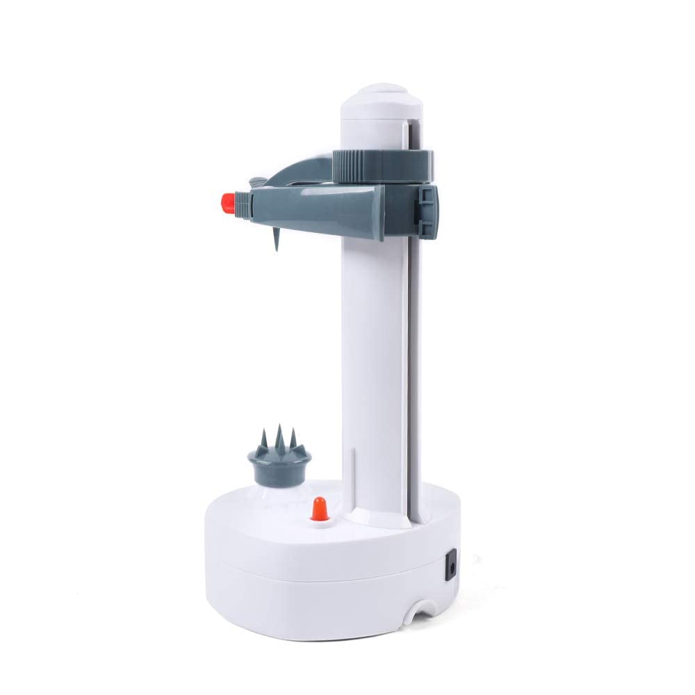 Electric Potato Peeler, Automatic Rotating Peeler, Potato Peeler Machine with 3 Blades, Potato Peeling Machine Fruits Vegetables Cutter Kitchen Peeling Tool