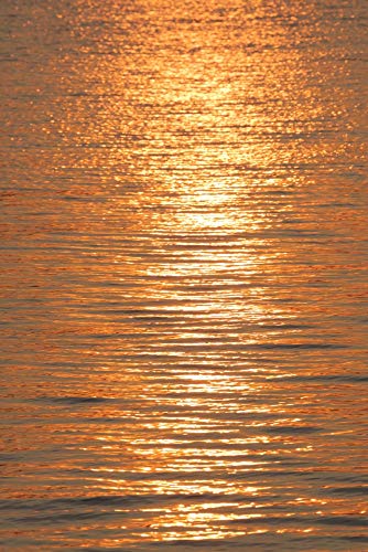 Posterazzi PDDAS36THA0069LARGE Sunset Reflections on Ripples of Water Photo Print, 24 x 36, Multi