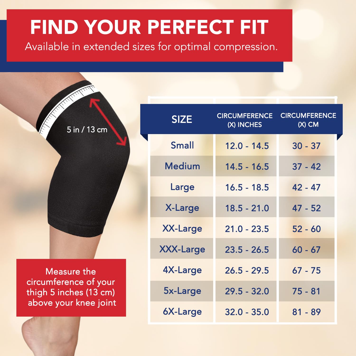 Doctor Developed Knee Brace/Knee Support/Knee Compression Sleeve [single] & Doctor Written Handbook -guaranteed relief for Arthritis, Tendonitis, Injury, (Black/Pink) (Black, 5X-Large (Pack of 1))