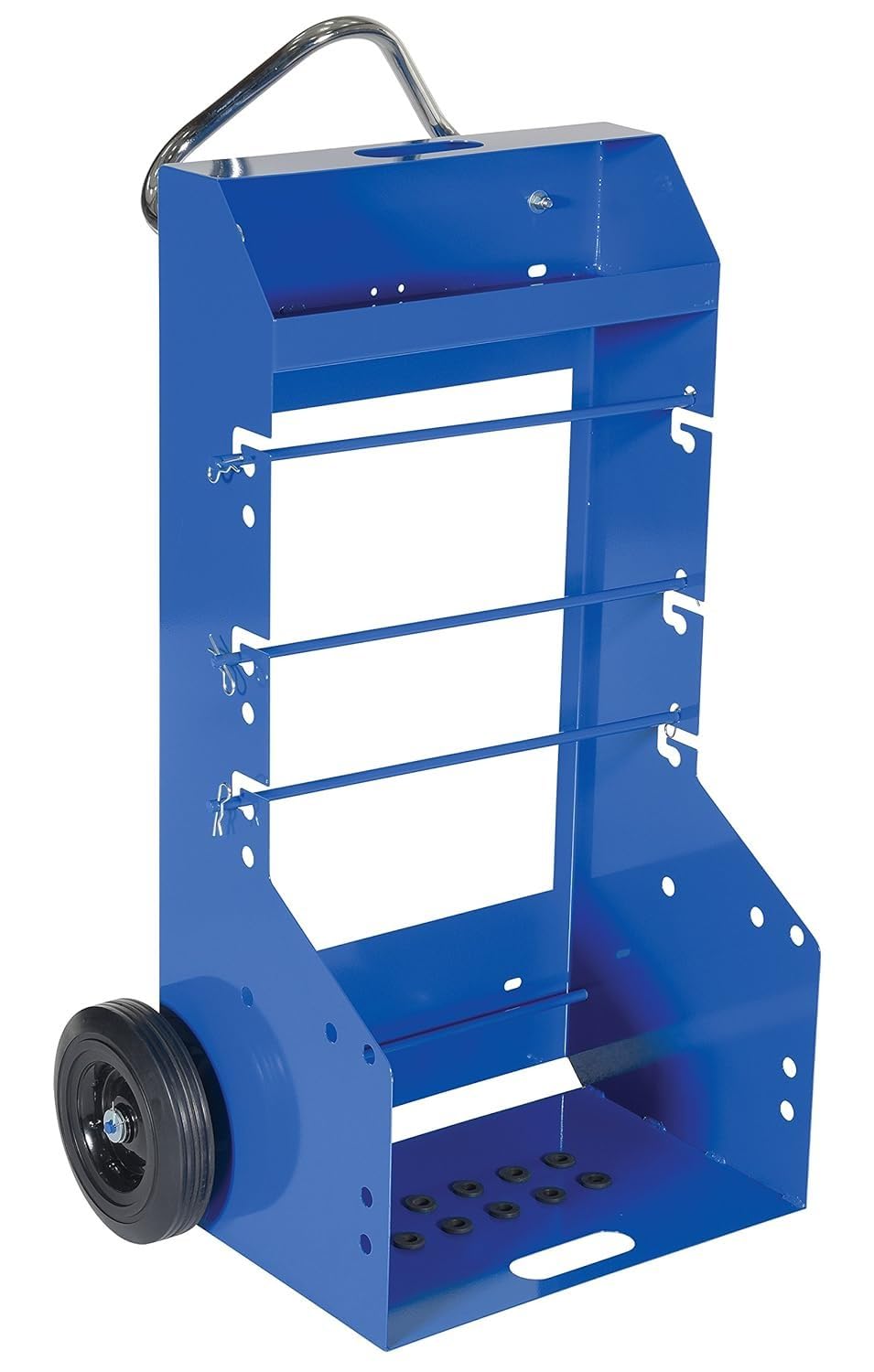 Vestil WIRE-D-WHK Portable Unit with Casters and Handle for Wire Reel Caddy, 21-7/8" Length, 29" Width, 47-5/16" Height