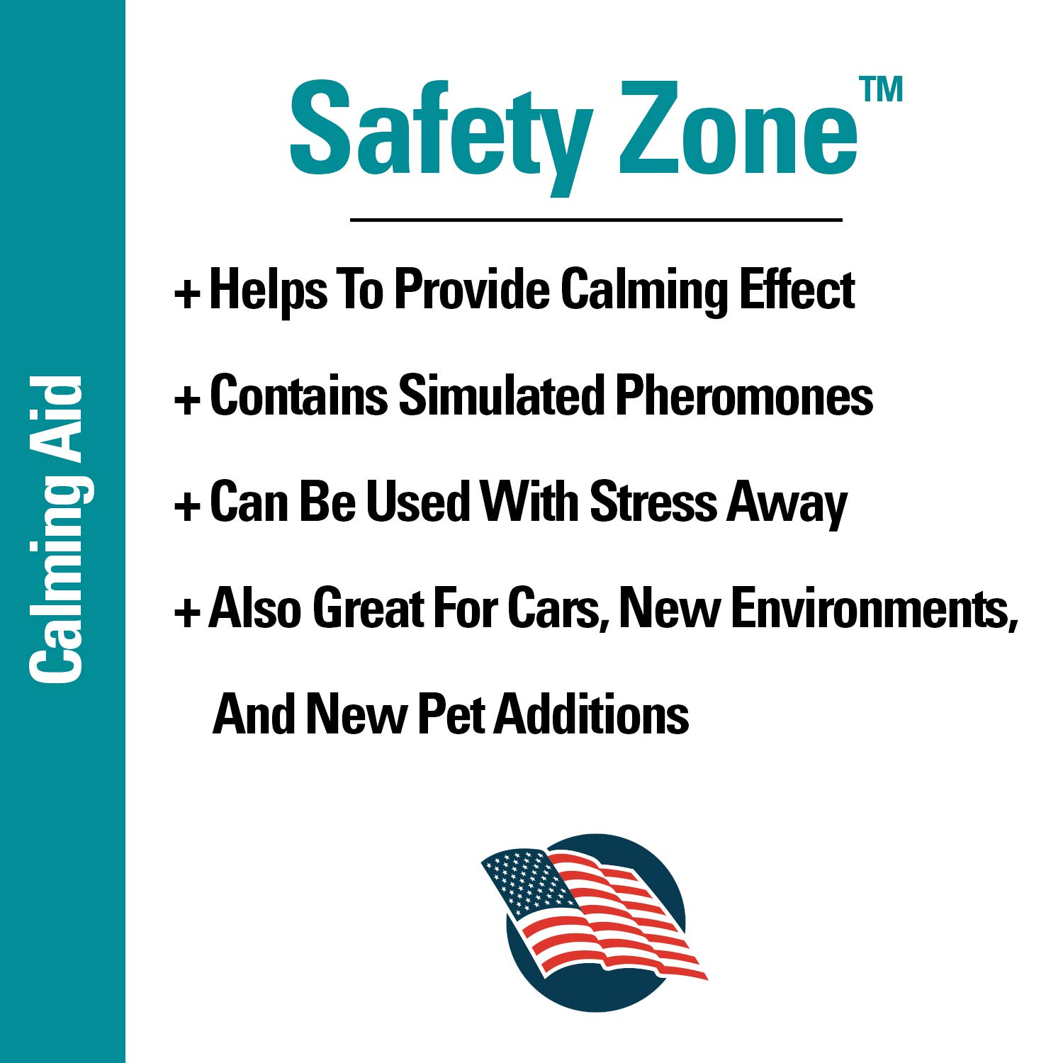 Vet Classics Safety Zone Calming Spray for Dogs with Anxiety – Herbal Anxiety Calming Spray – Dog Calming Spray for Nervousness, Grooming, Fireworks, New Environments – 8 Fl. Oz.
